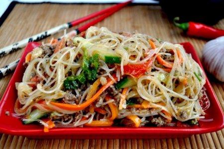 15 рецептов самой вкусной фунчозы с овощами